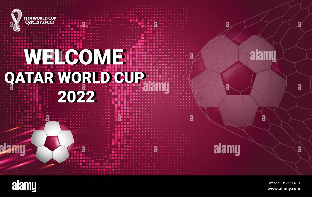 Qatar fifa world cup stadium Stock Vector Images - Alamy