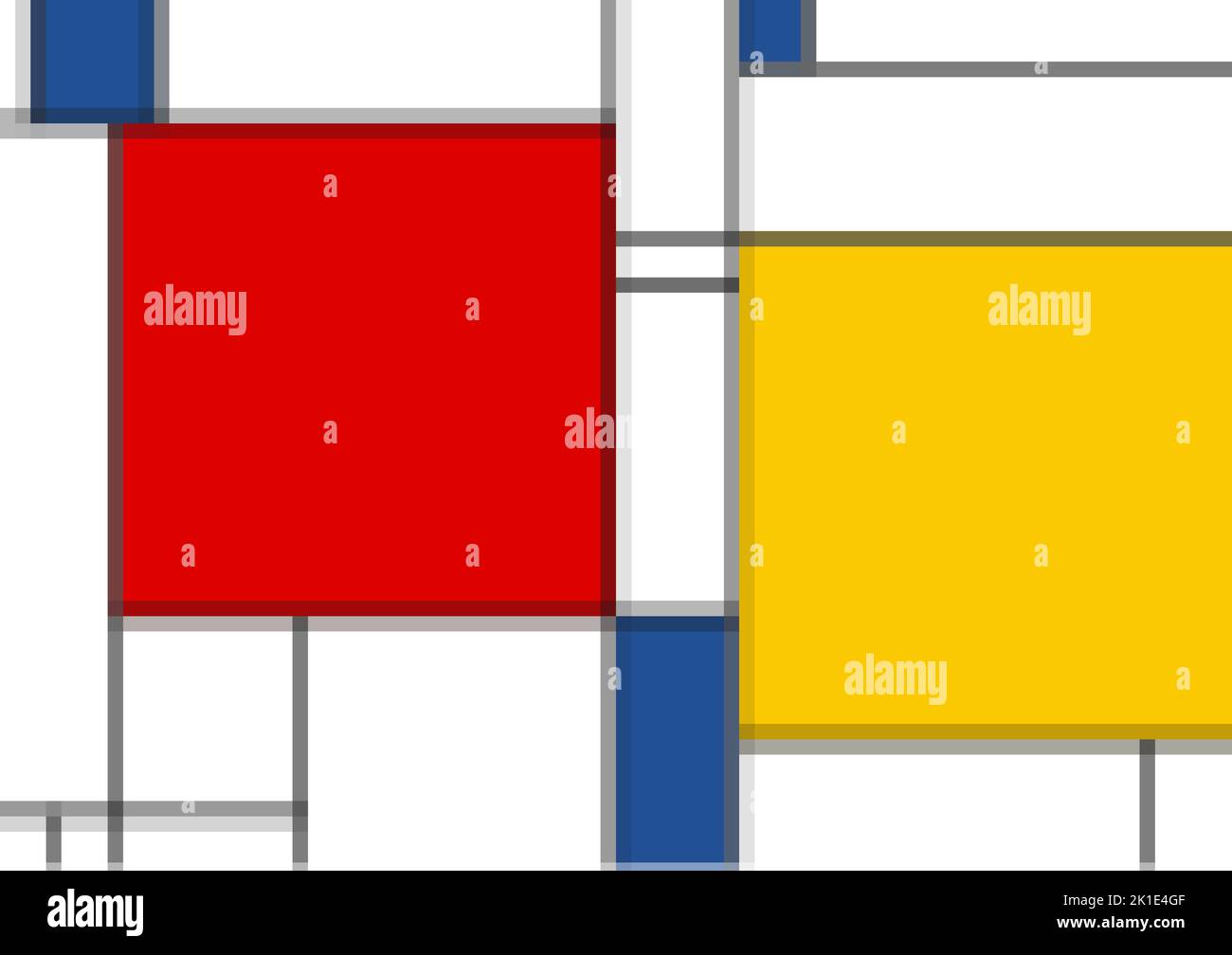 Pattern Bauhaus style. Black lines and squares Stock Vector Image & Art ...