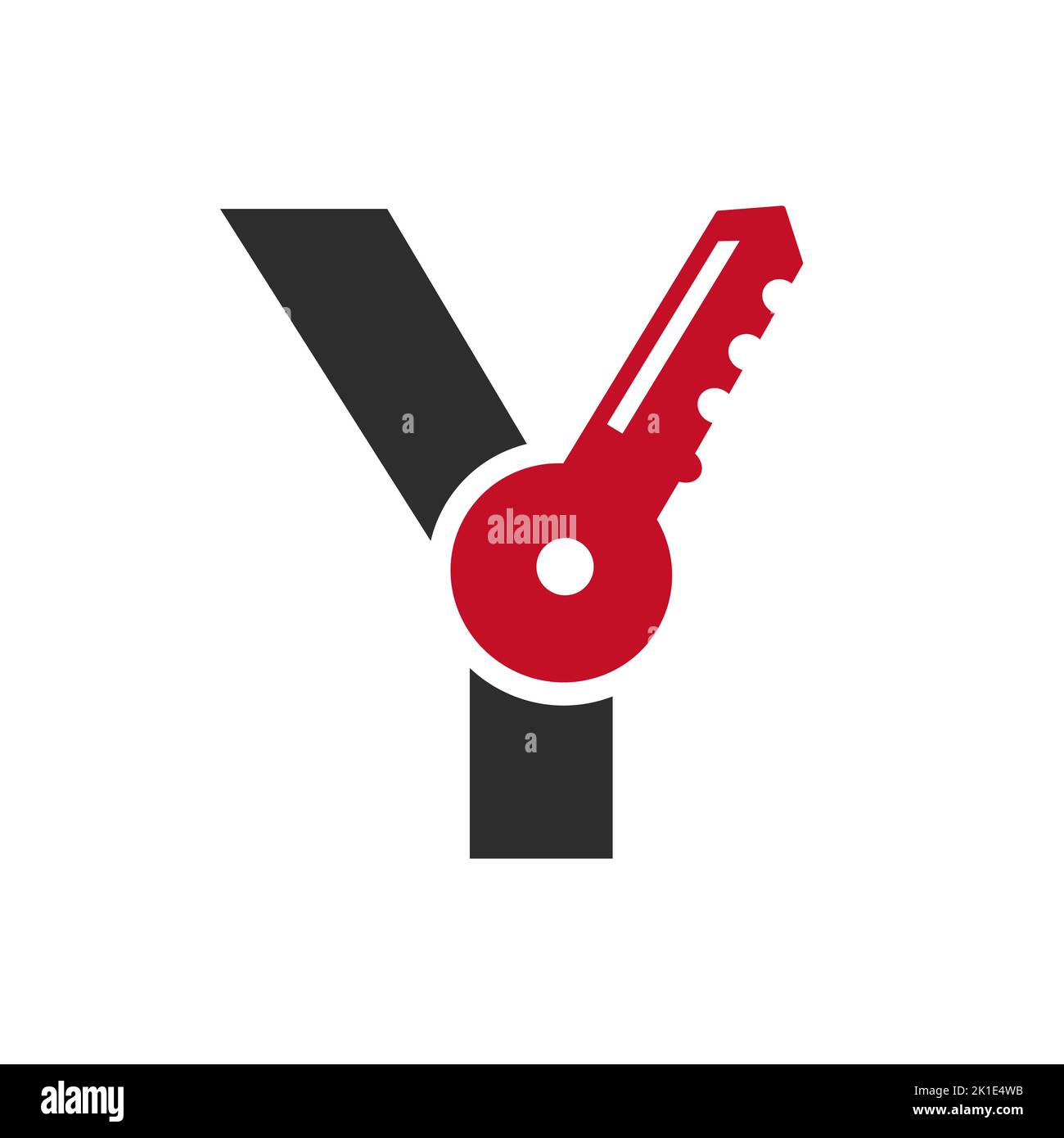 Letter Y Key Logo Combine With House Locker Key For Real Estate and ...