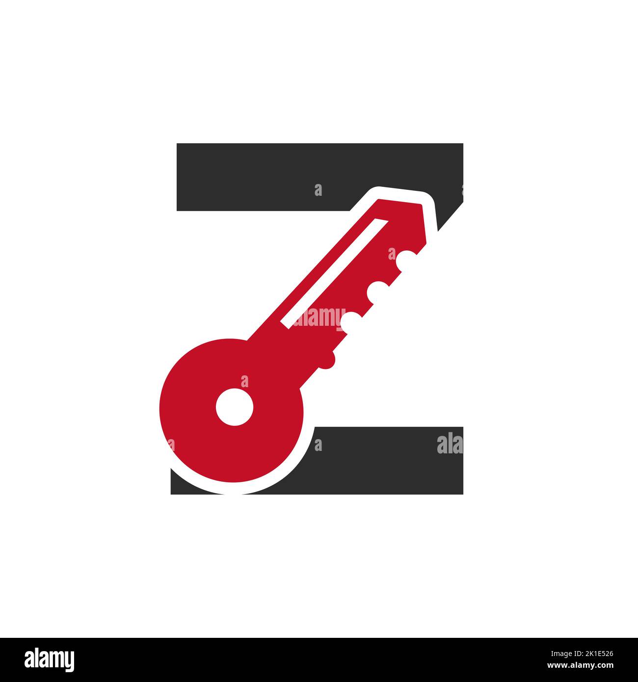 Letter Z Key Logo Combine With House Locker Key For Real Estate and ...