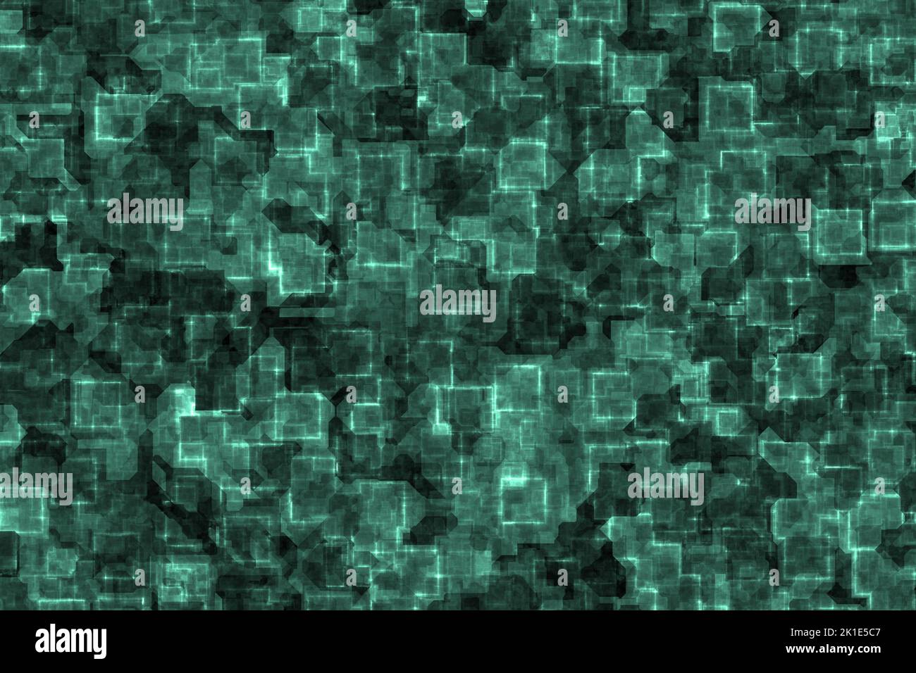 cute creative teal, sea-green hi-tech optic glowing computer graphic ...