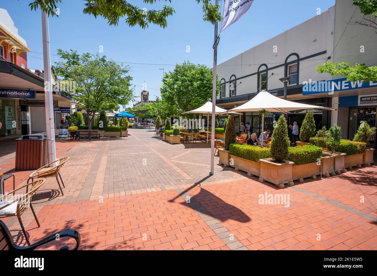 Armidale main street in northern new south wales, australia Stock Photo ...