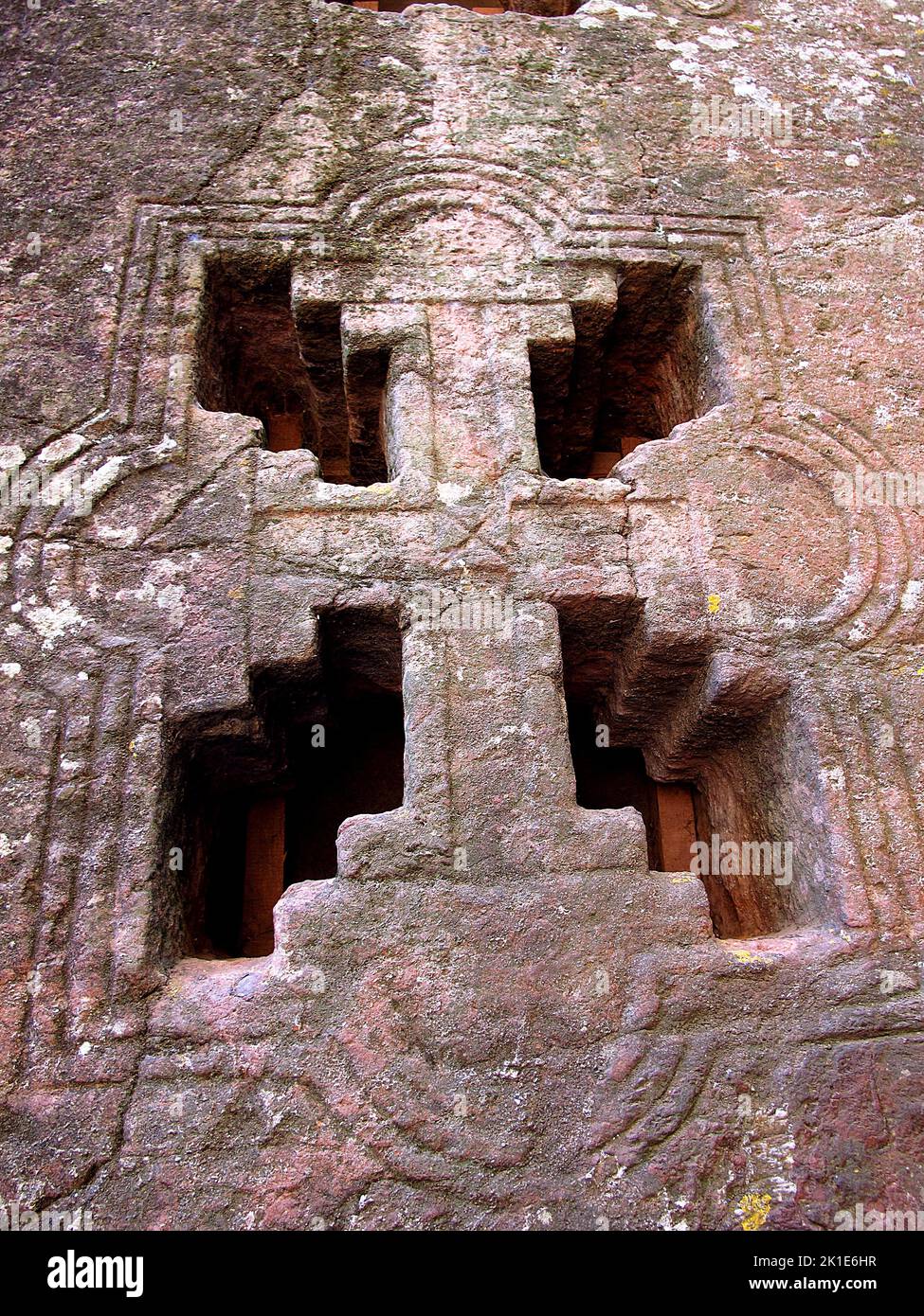 The monolithic Orthodox Church in Lalibela, Ethiopia Stock Photo - Alamy