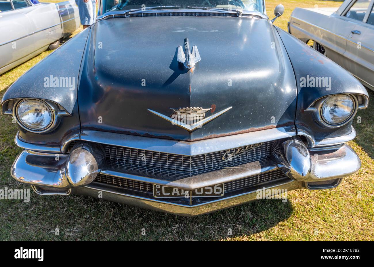 1956 two door Cadillac at a car show near brisbane in queensland Stock ...