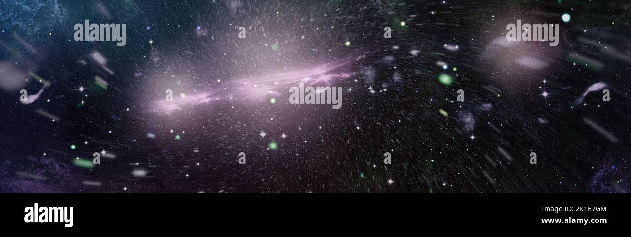 galaxy space as a supernova colorful light glowing.Space Nebula blue ...