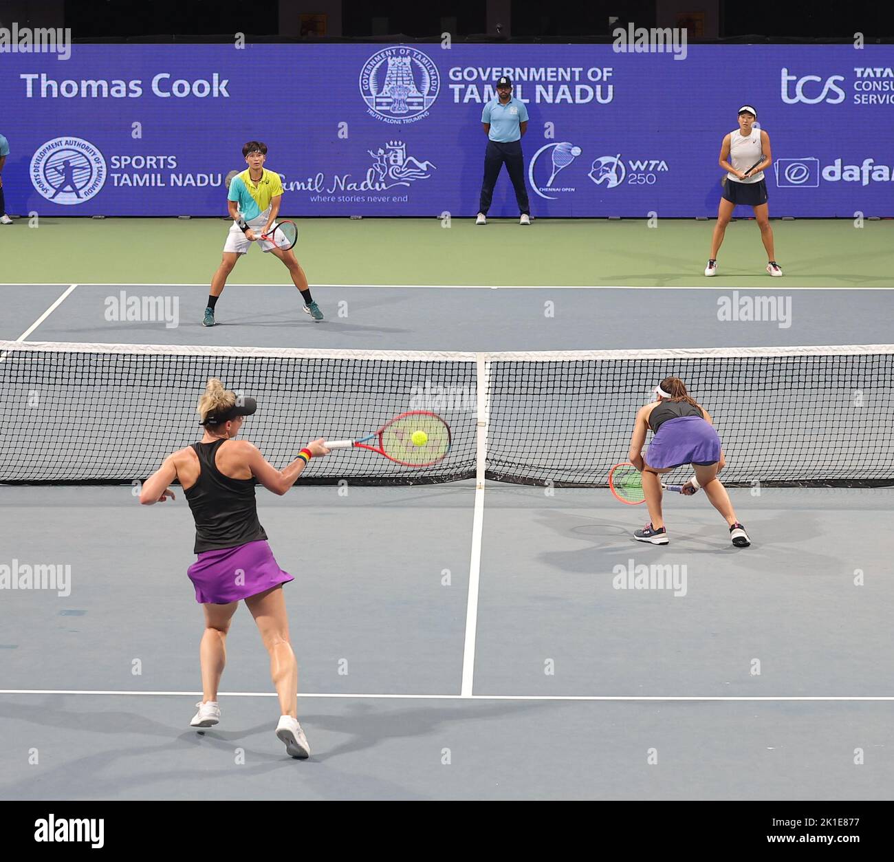Chennai, Tamil Nadu, India. 17th Sep, 2022. Chennai Open WTA 250 ...