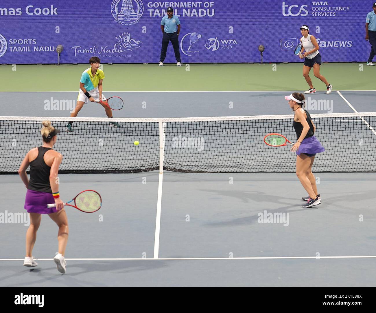 Chennai, Tamil Nadu, India. 17th Sep, 2022. Chennai Open WTA 250 ...