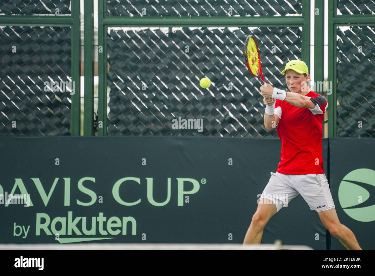 Zaragoza, El Salvador. 17th Sep, 2022. Elmer Moller from Denmark ...