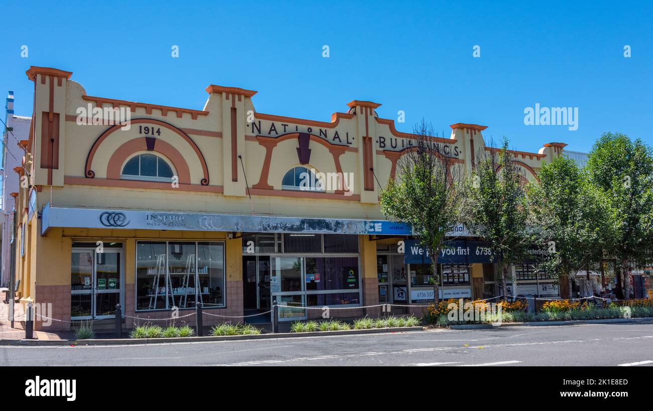 The Old National Building in Tenterfield, northern new south wales ...