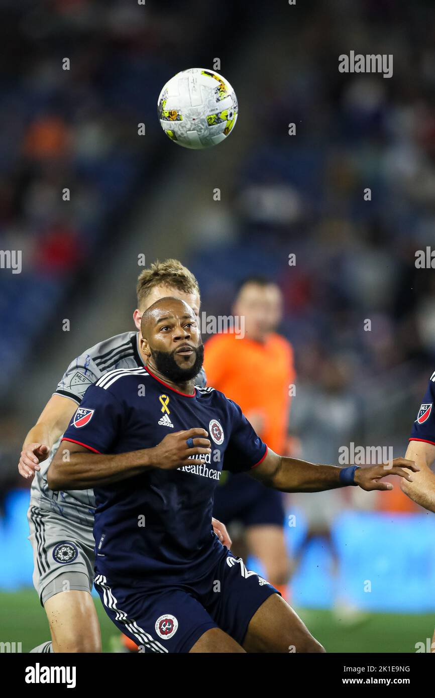 Gillette Stadium. 17th Sep, 2022. Massachusetts, USA; New England ...