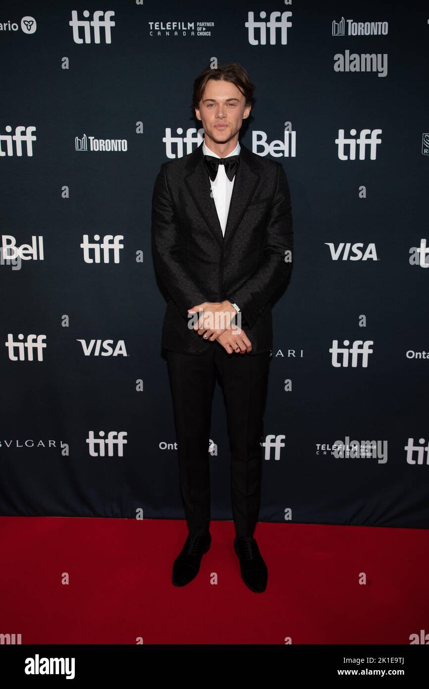Christopher Briney attends the Closing Night Gala Premiere of "Daliland" at Roy Thomson Hall on ...