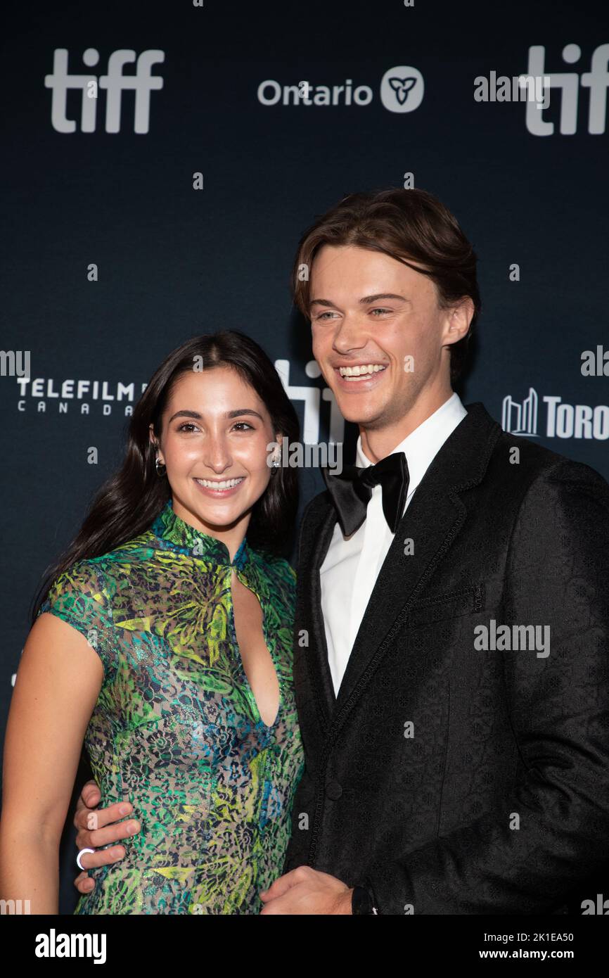 Toronto, Canada. 17th Sep, 2022. Isabel Machado, Christopher Briney ...