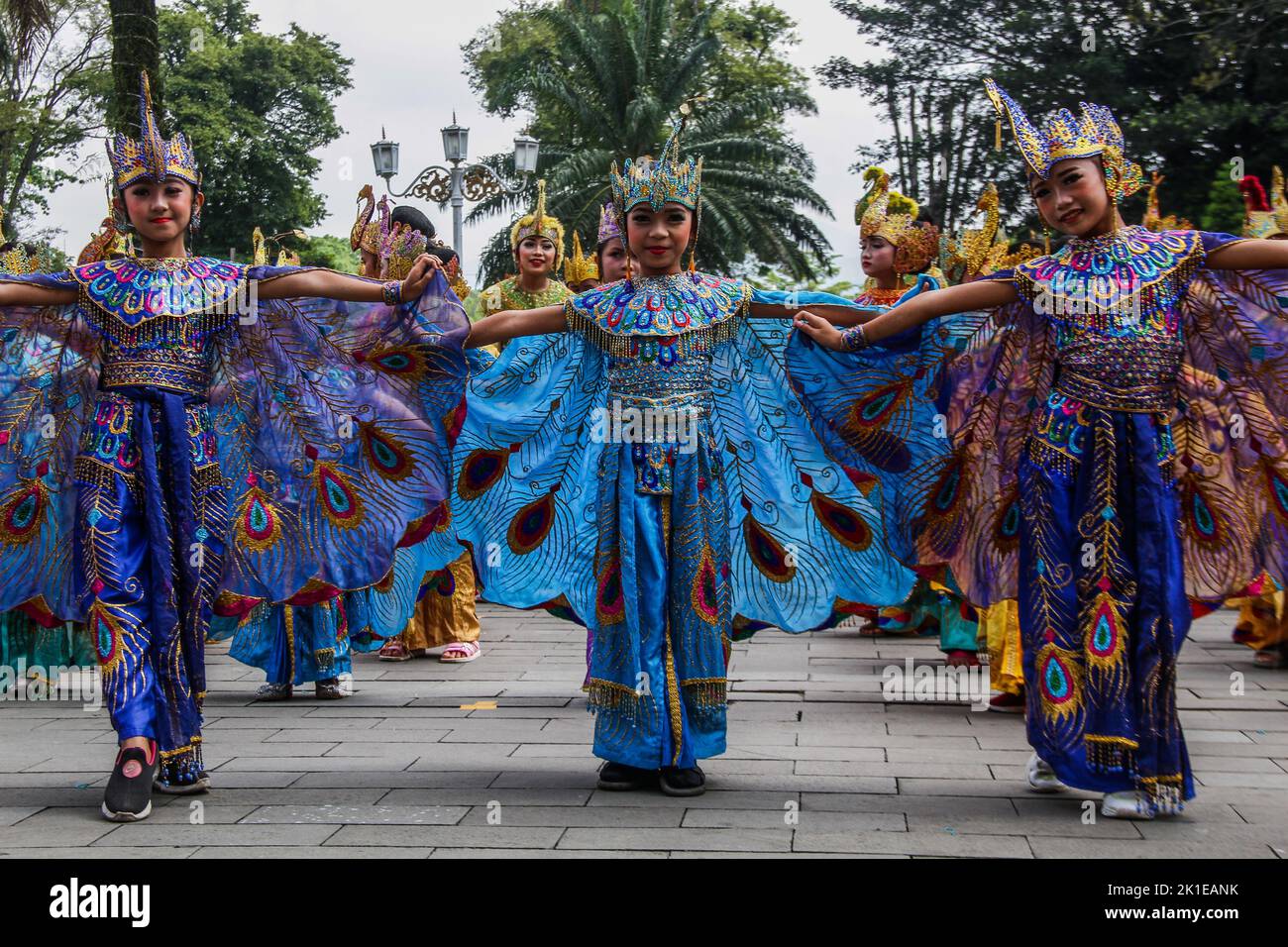 Bandung, West Java, Indonesia. 18th Sep, 2022. Dancers take a part in ...