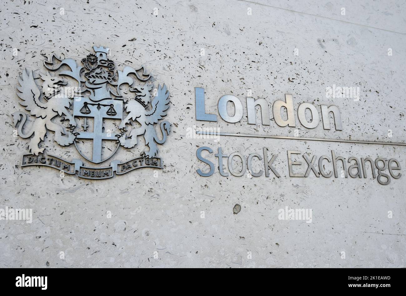 File photo dated 06/02/18 of the London Stock Exchange sign in the City ...