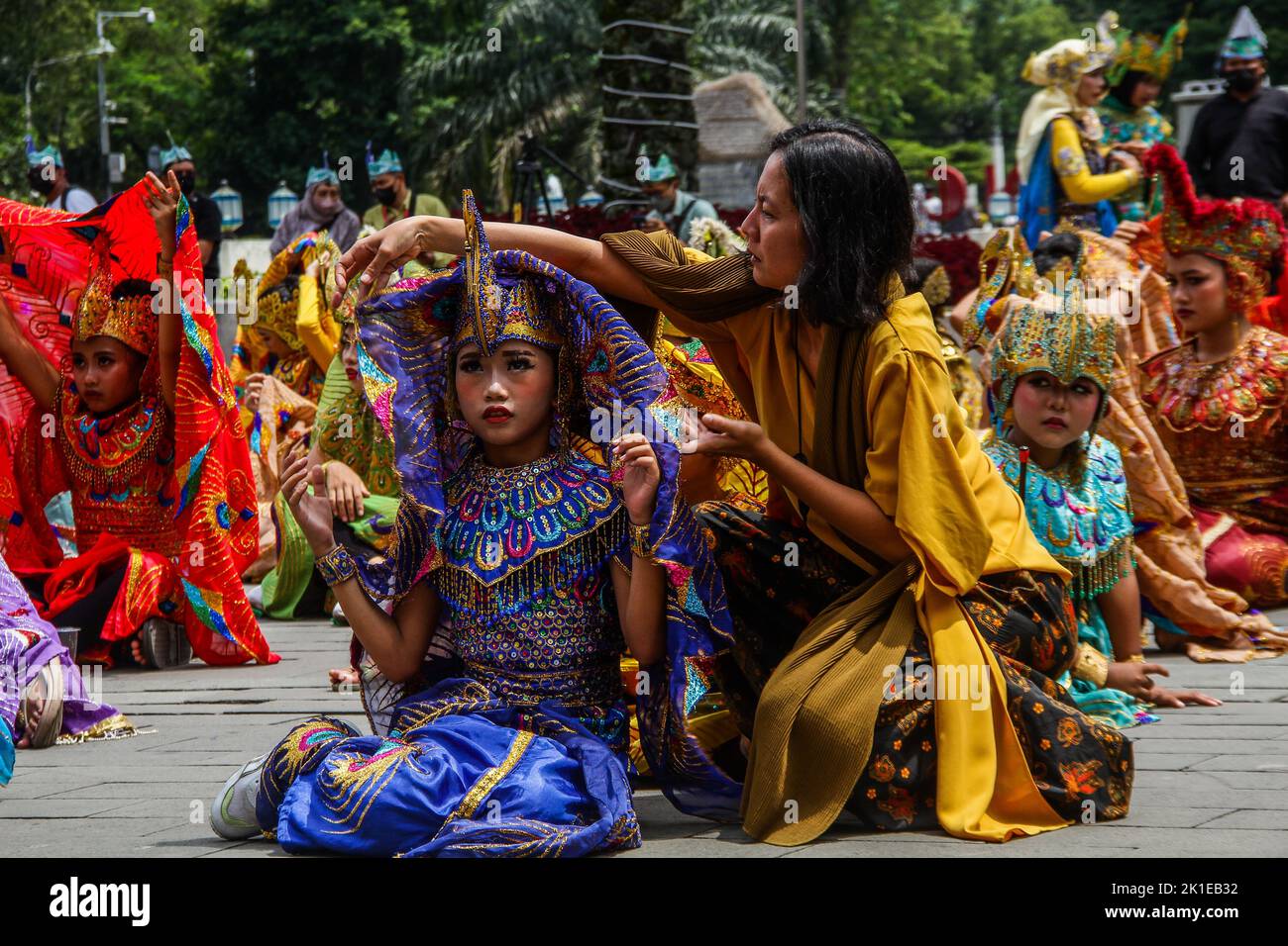 Bandung, West Java, Indonesia. 18th Sep, 2022. Dancers take a part in ...
