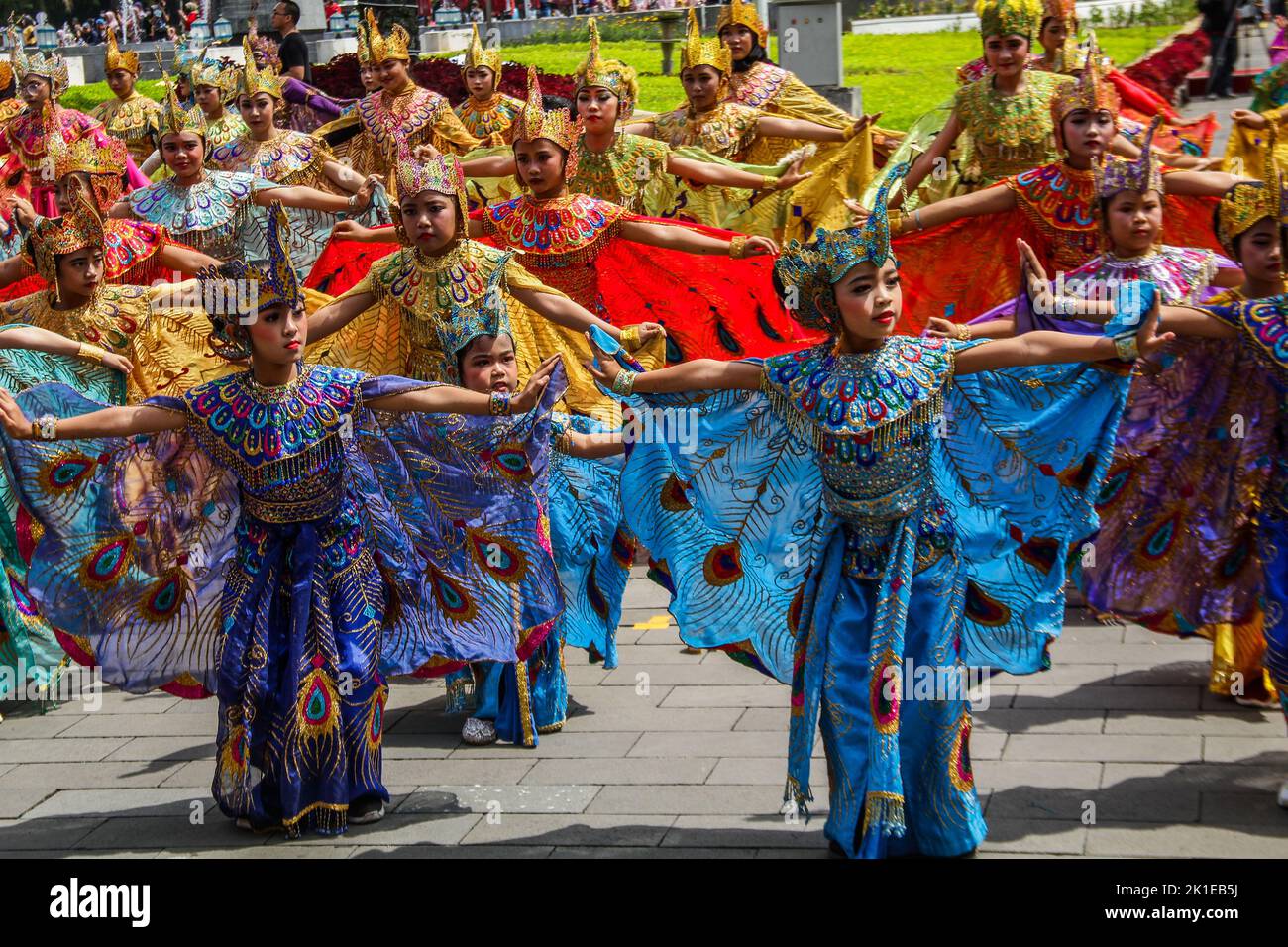 Bandung, West Java, Indonesia. 18th Sep, 2022. Dancers take a part in ...