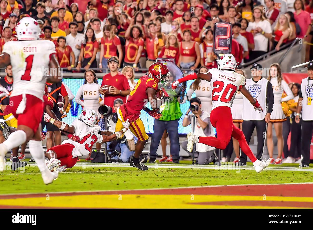 September 17, 2022 Los Angeles, CA.USC Trojans wide receiver Jordan ...