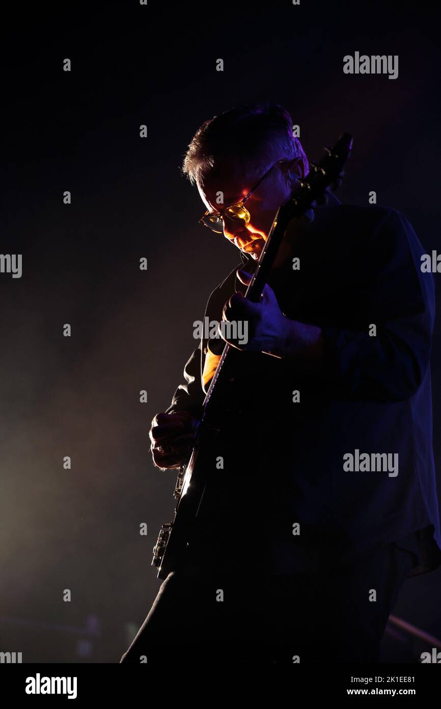 Toronto, Canada. 17th Sep, 2022. Bernard Sumner of New Order performing ...