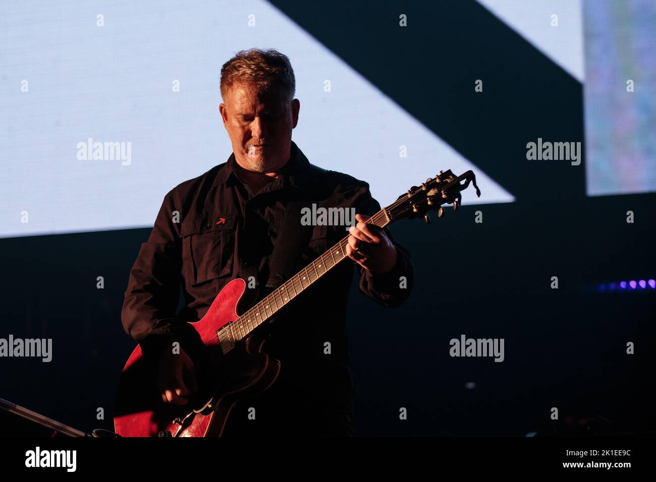 Toronto, Canada. 17th Sep, 2022. Phil Cunningham of New Order ...
