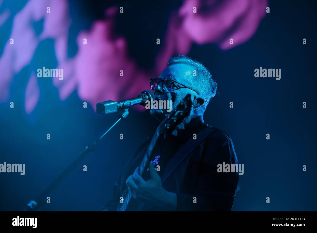Toronto, Canada. 17th Sep, 2022. Bernard Sumner of New Order performing ...