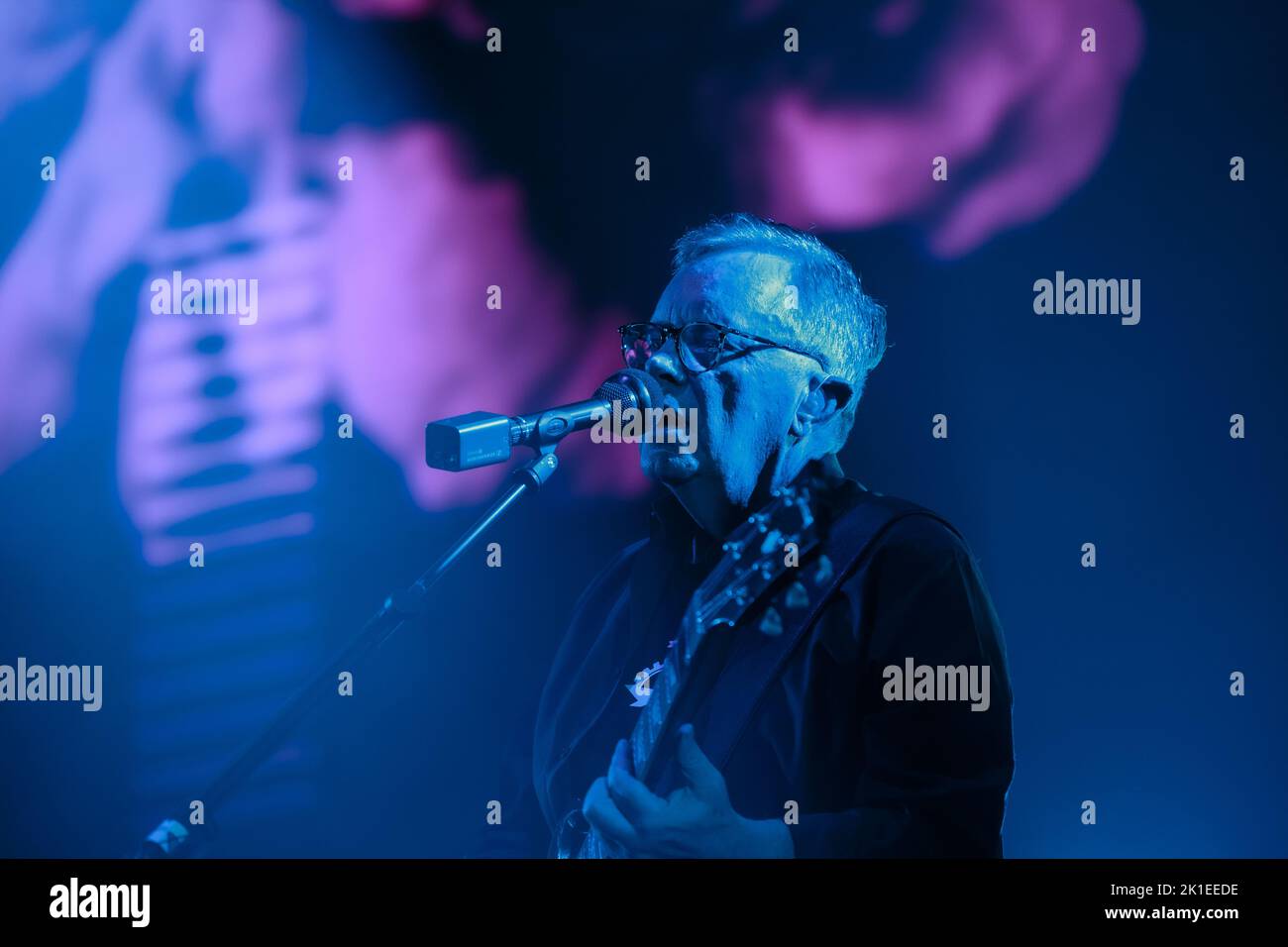 Toronto, Canada. 17th Sep, 2022. Bernard Sumner of New Order performing ...