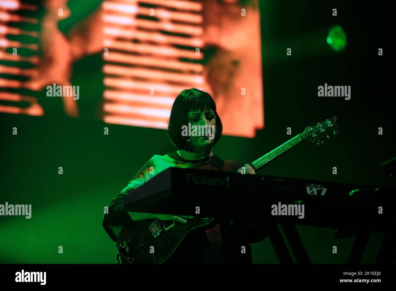 Toronto, Canada. 17th Sep, 2022. Gillian Grace of New Order performing ...