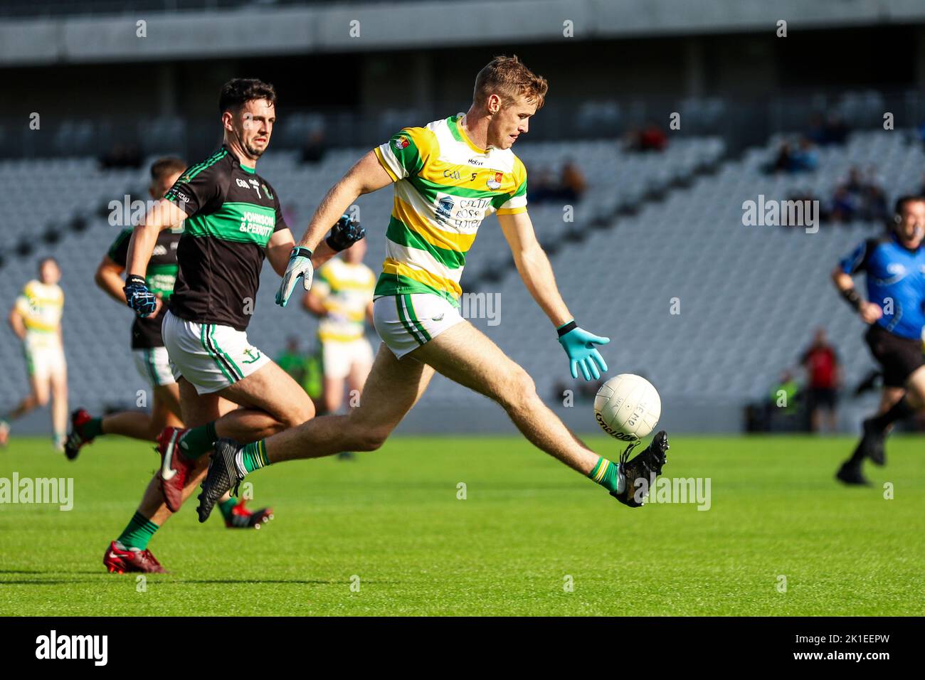 Gaelic football ball hi-res stock photography and images - Alamy