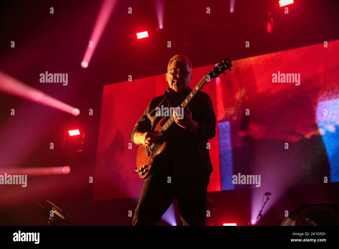 Toronto, Canada. 17th Sep, 2022. Bernard Sumner of New Order performing ...