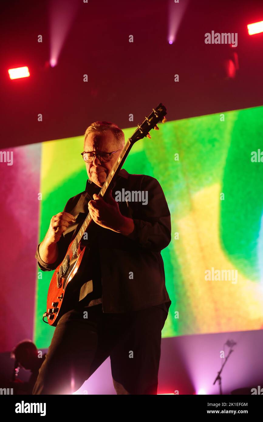 Toronto, Canada. 17th Sep, 2022. Bernard Sumner of New Order performing ...