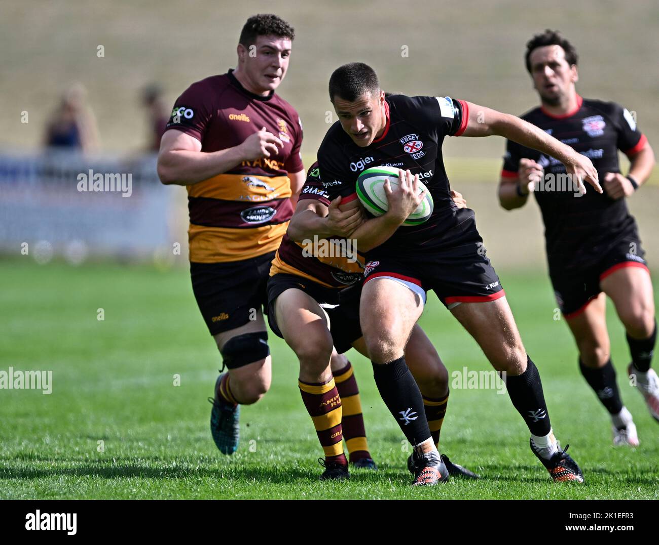 Bedford. United Kingdom. 10 September 2022. Championship Rugby ...