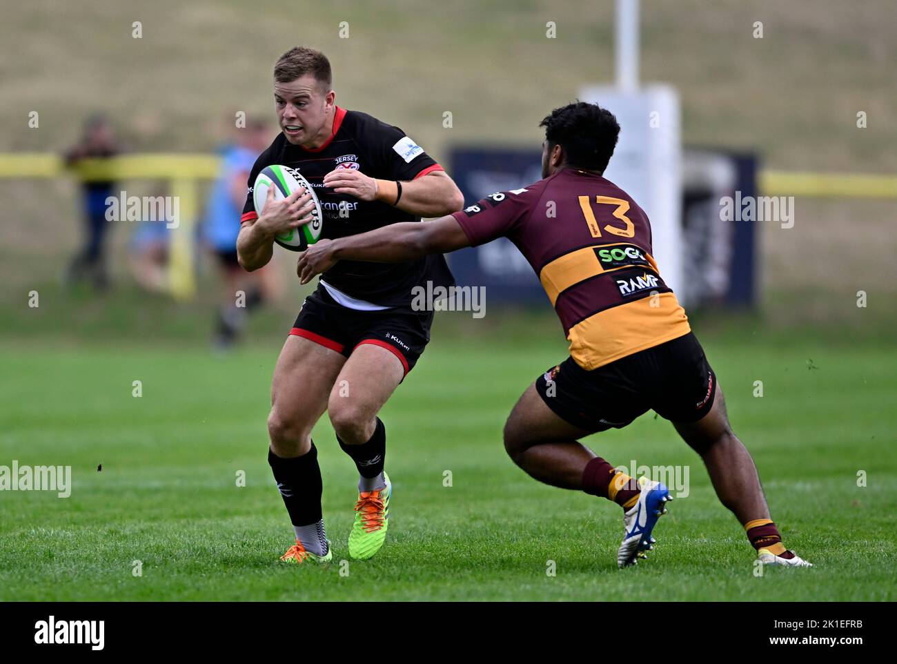 Bedford. United Kingdom. 10 September 2022. Championship Rugby ...