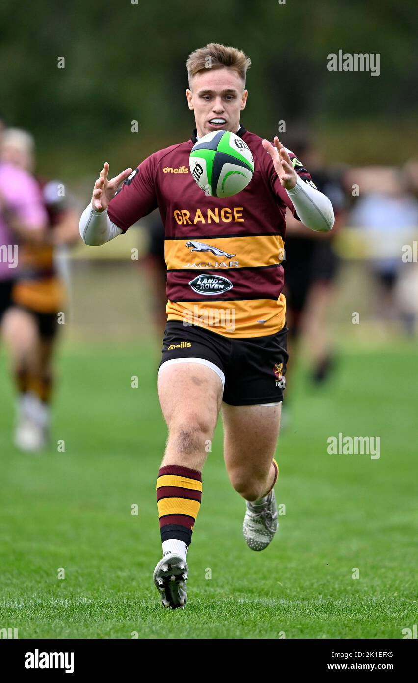 Bedford. United Kingdom. 10 September 2022. Championship Rugby ...