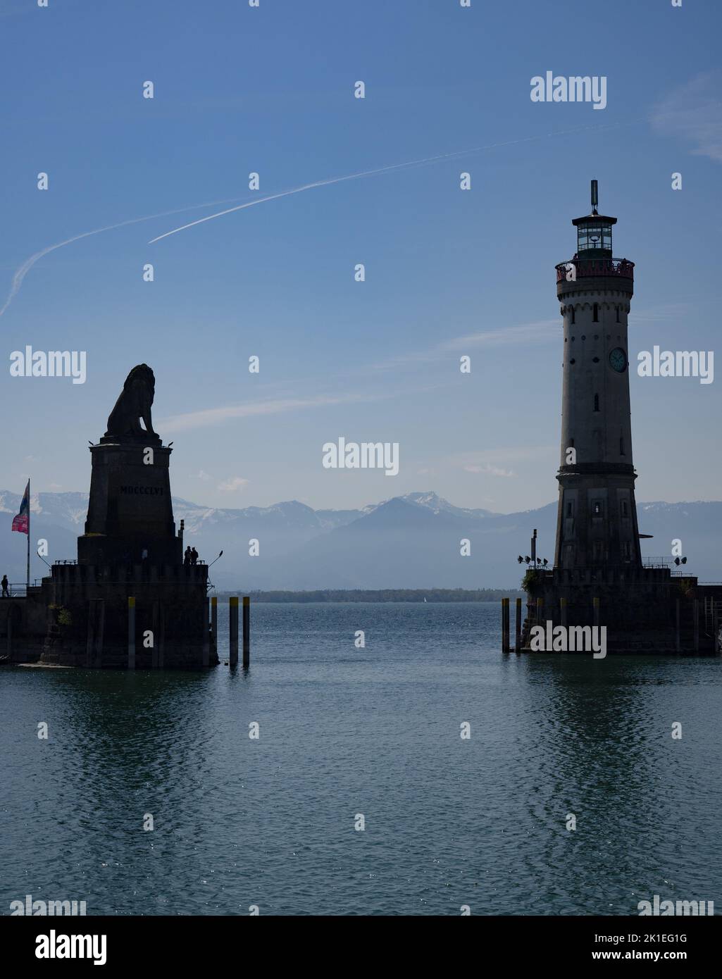 Lindau hafen tower hi-res stock photography and images - Alamy