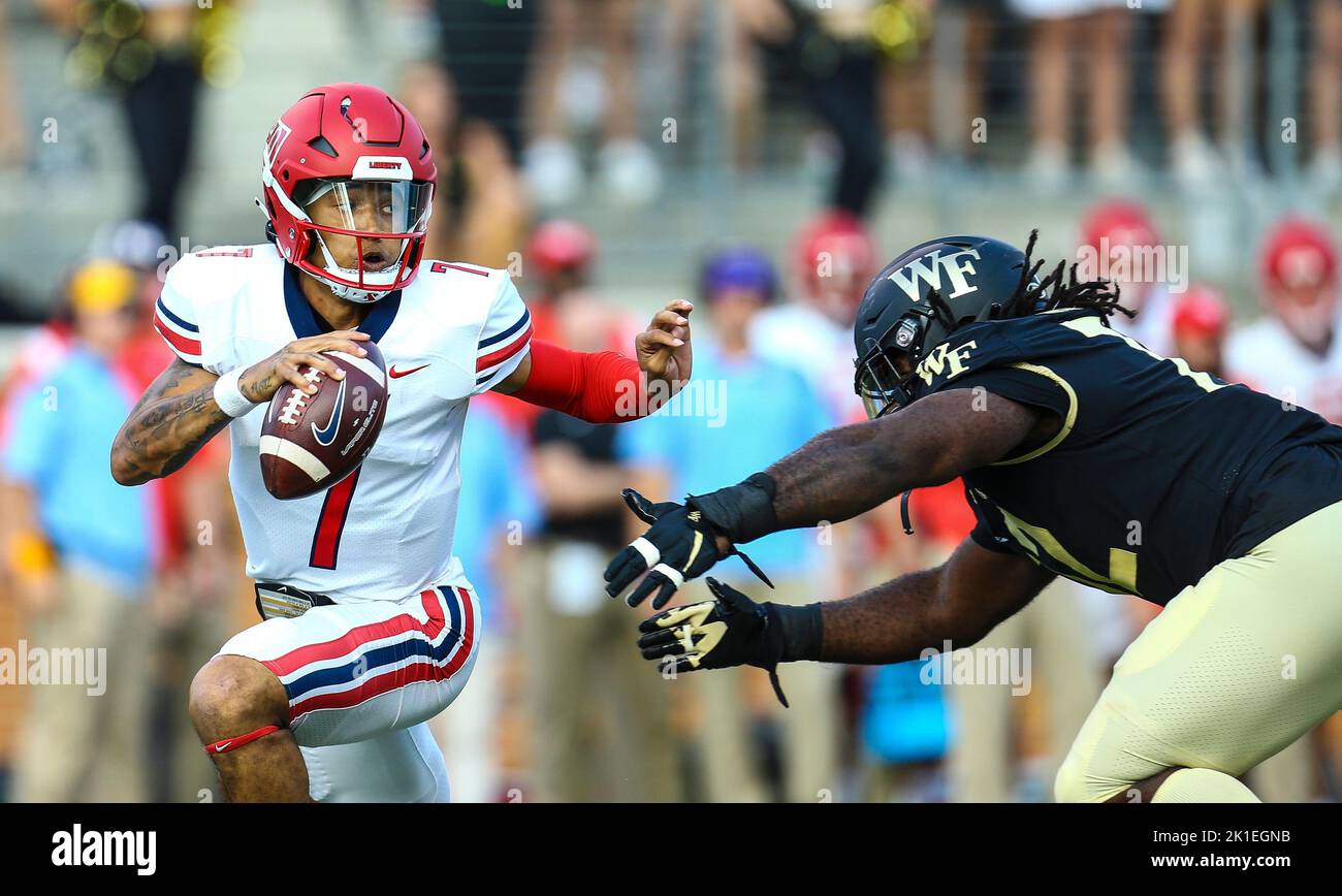 Truist Field, Winston-Salem, North Carolina. 17th Sep, 2022. Liberty ...