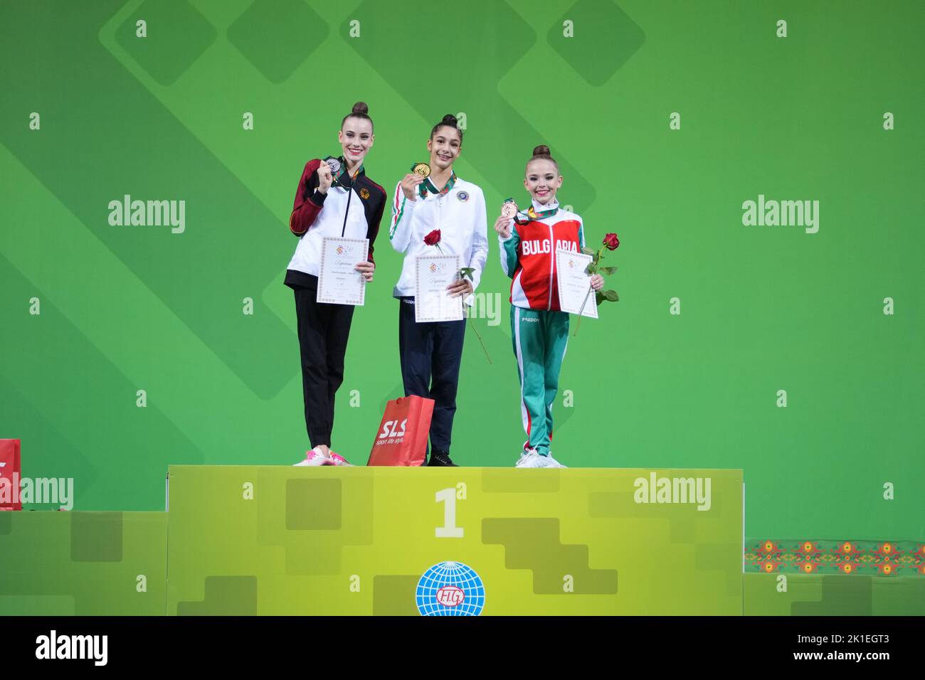 Sofia, Sofia, Bulgaria, September 17, 2022, Podium All Round - Gold ...