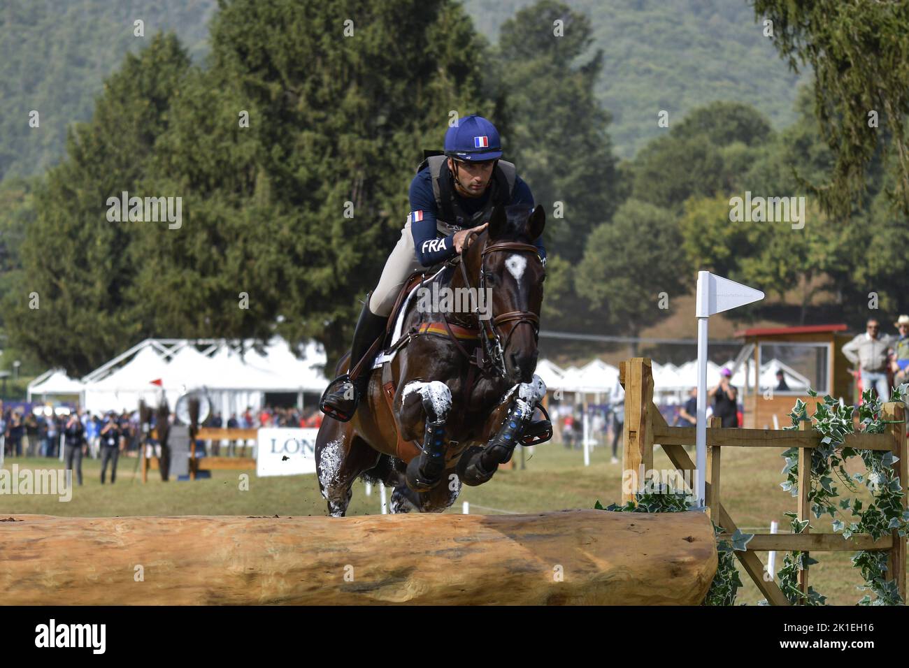 Astier Nicolas (FRA) riding Alertamalib'or during the cross-country ...