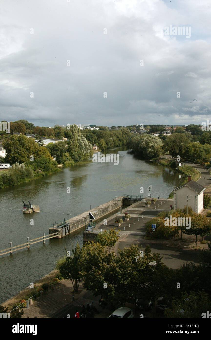 Sable Sur Sarthe, France Stock Photo - Alamy