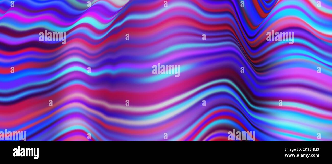 Color striped background. Warped lines. Flow wavy stripes Stock Vector ...