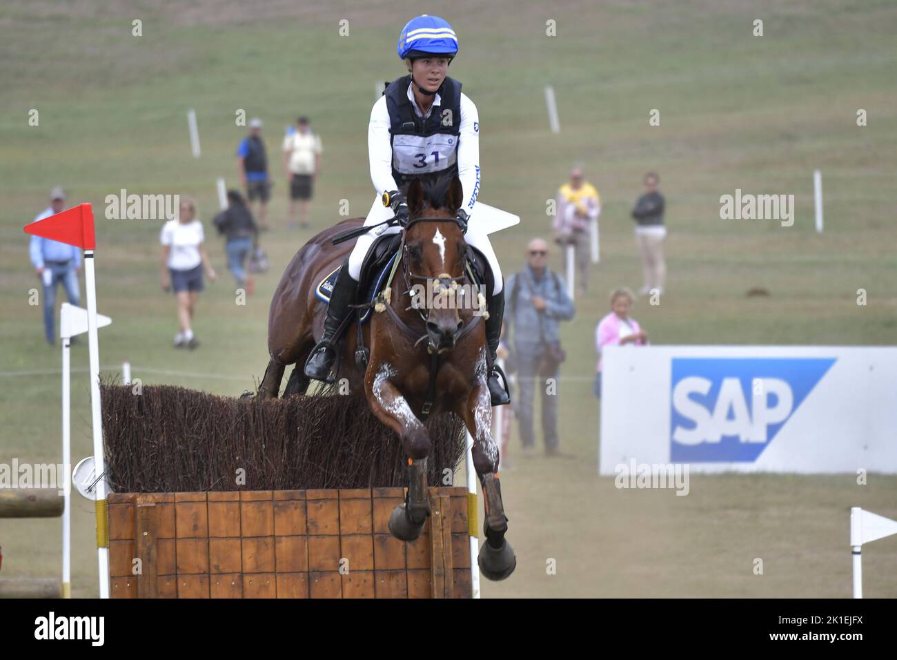Sofia Sjoborg (SWE) riding Bryjamolga van het Marienshot 2 during the ...