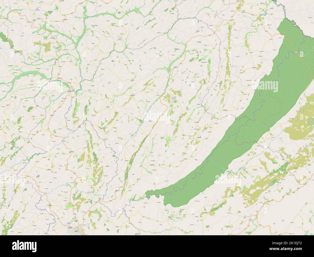 Karuzi map hi-res stock photography and images - Alamy