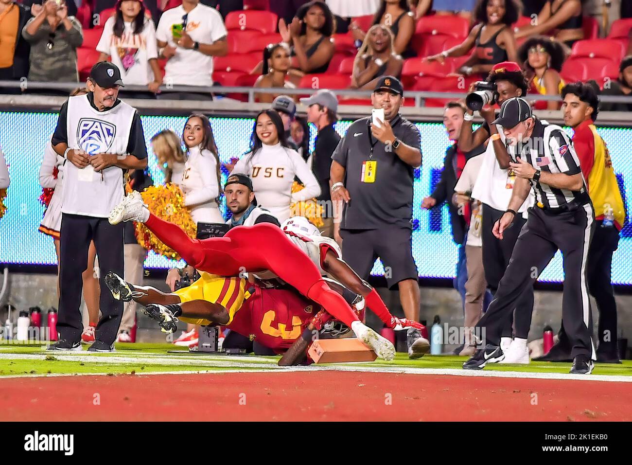 Los Angeles, CA. 17th Sep, 2022. USC Trojans wide receiver Jordan ...
