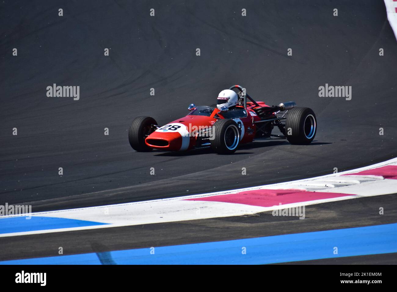 A VHC race car driving on the Paul Ricard Racetrack Stock Photo - Alamy