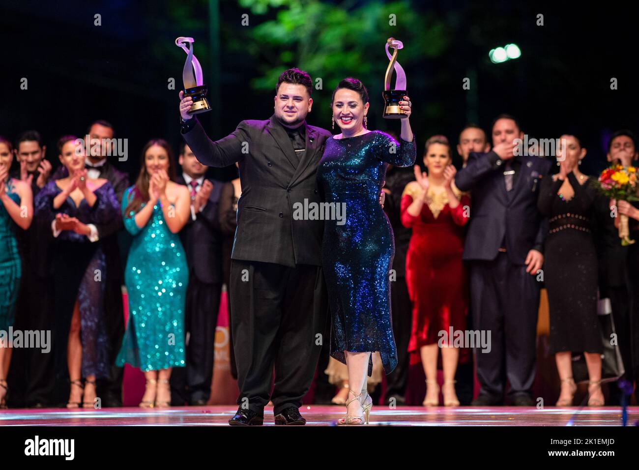 Buenos Aires, Argentina. 17th Sep, 2022. Sebastian Bolivar and Cynthia ...