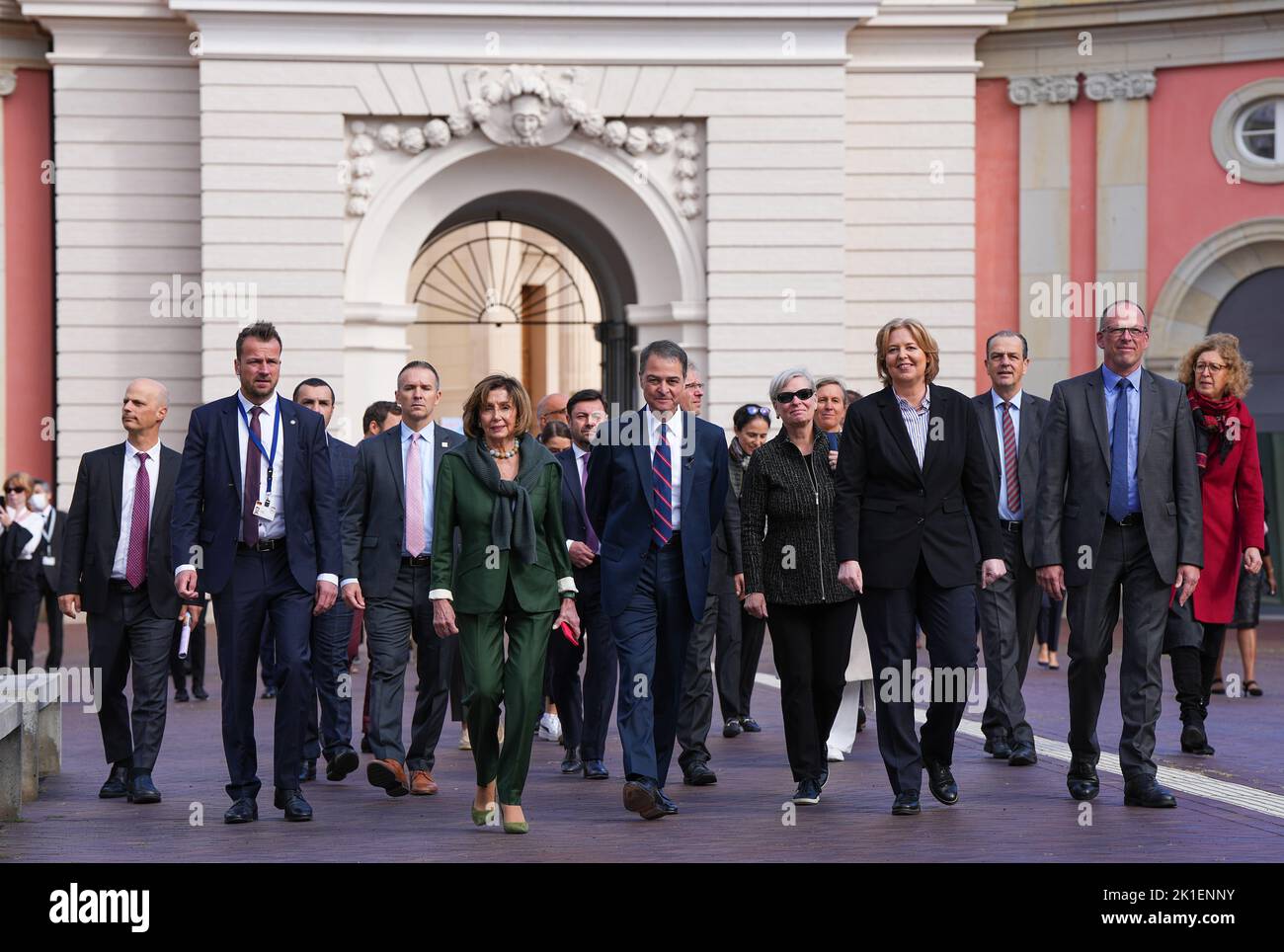 Potsdam, Germany. 17th Sep, 2022. Nancy Pelosi (l-r), President of the ...