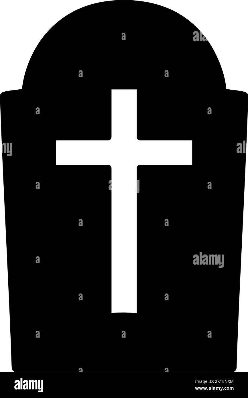 black gravestone illustration Stock Vector Image & Art - Alamy