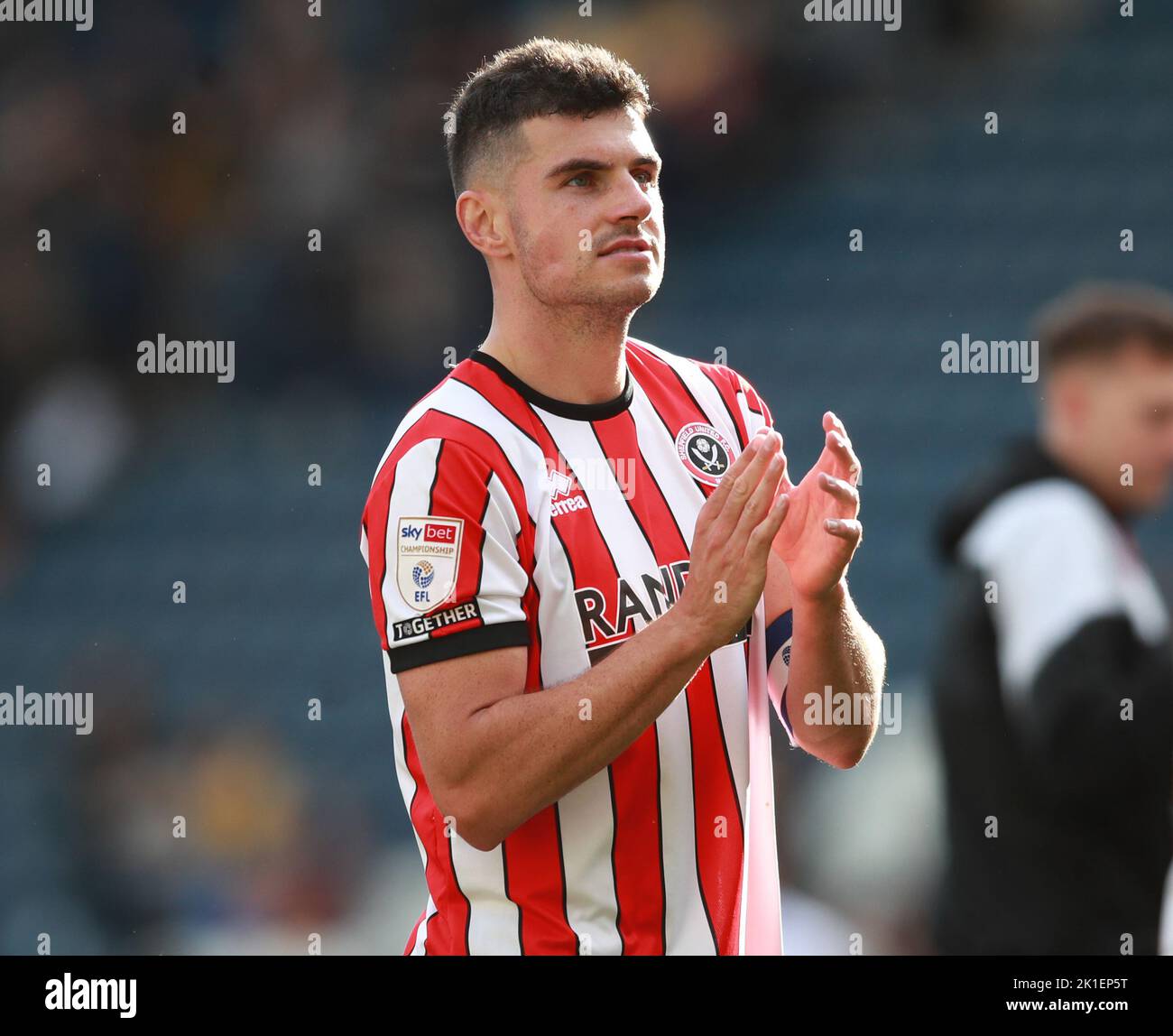 Preston, England, 17th September 2022. John Egan of Sheffield Utd ...