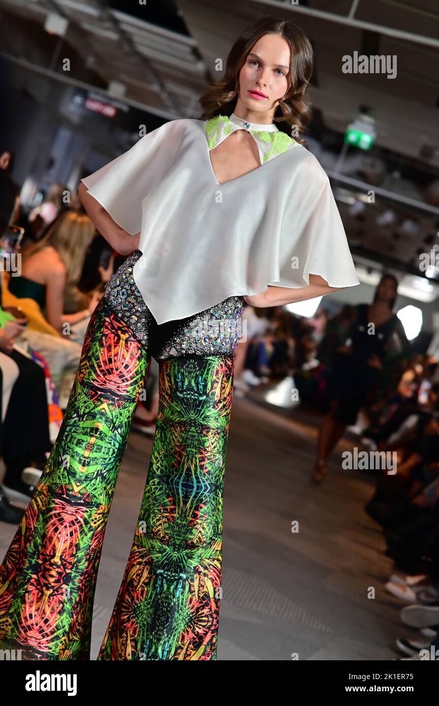 'The Longest Runway' during London Fashion Week SS23 at Lock No.4 ...