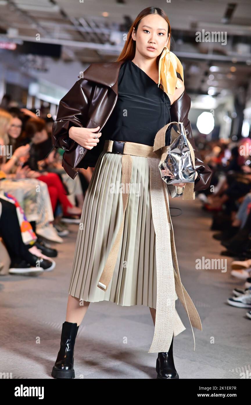 'The Longest Runway' during London Fashion Week SS23 at Lock No.4 ...