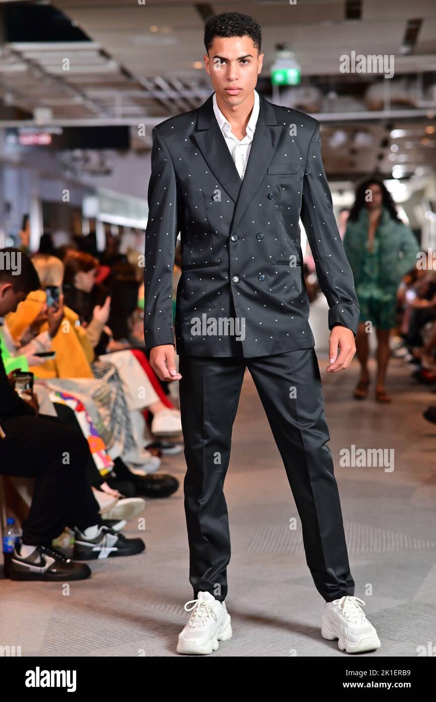 'The Longest Runway' during London Fashion Week SS23 at Lock No.4 ...