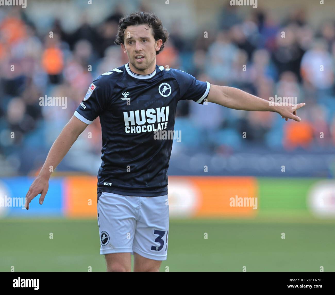 LONDON ENGLAND - SEPTEMBER 17 : George Honeyman of Millwall in action ...